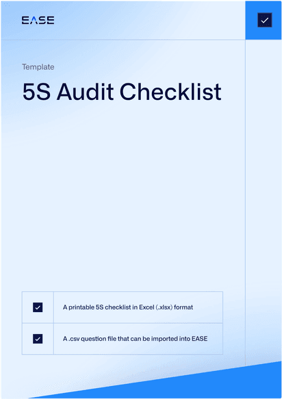 5S of Lean Manufacturing Methodology | Ease.io