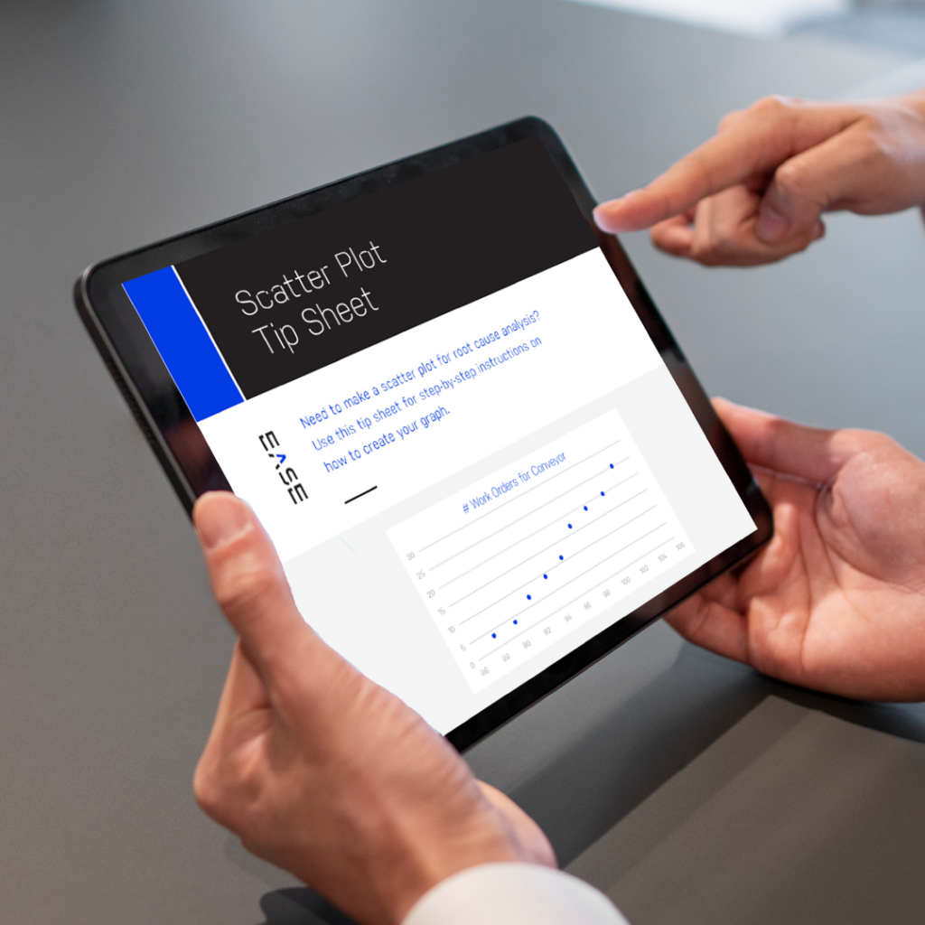 Scatter Plot Diagram Tip Sheet | Ease.io